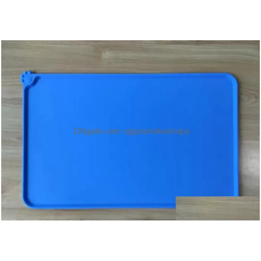 DHgate.com:Dog Bowls Feeders Sile Pet Mat, Waterproof Food Pad Bowl ...