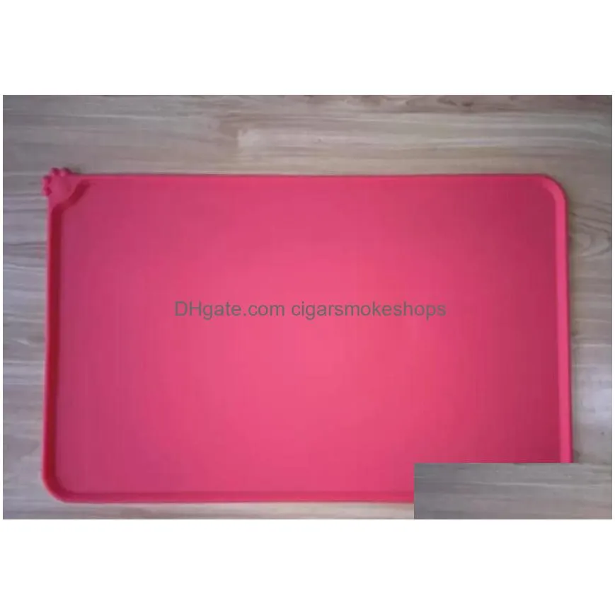 DHgate.com:Dog Bowls Feeders Sile Pet Mat, Waterproof Food Pad Bowl ...