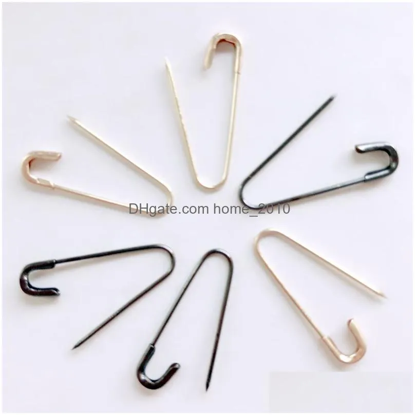 1000 Elegant U Shaped Safety Pins 22mm Oval Steel For Quilting, Sewing ...