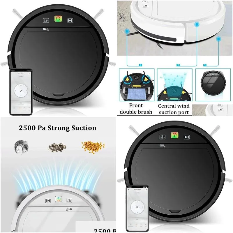 DHgate.com:Smart Wifi Robot Vacuum Cleaner with Route Planning, Drop ...