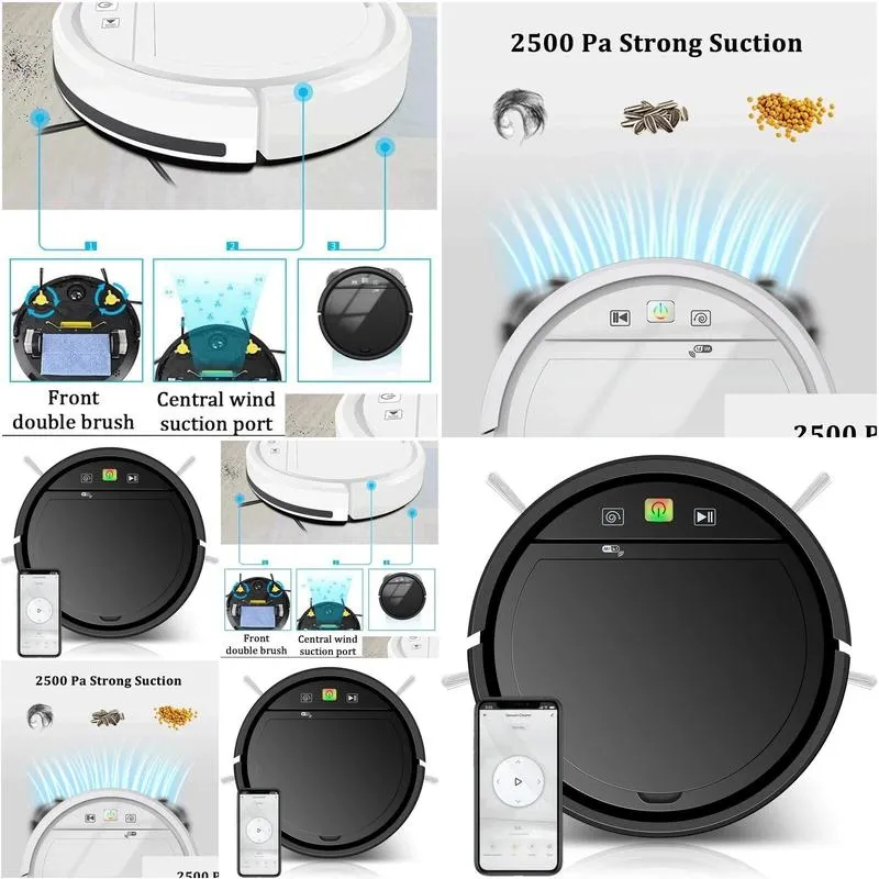 DHgate.com:Smart Wifi Robot Vacuum Cleaner with Route Planning, Drop ...