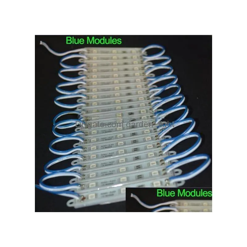 Super Bright Waterproof Led Light Modules 3 Leds, Waterproof IP65, DC ...