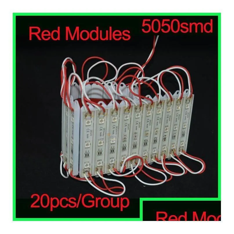 Super Bright Waterproof Led Light Modules 3 Leds, Waterproof IP65, DC ...
