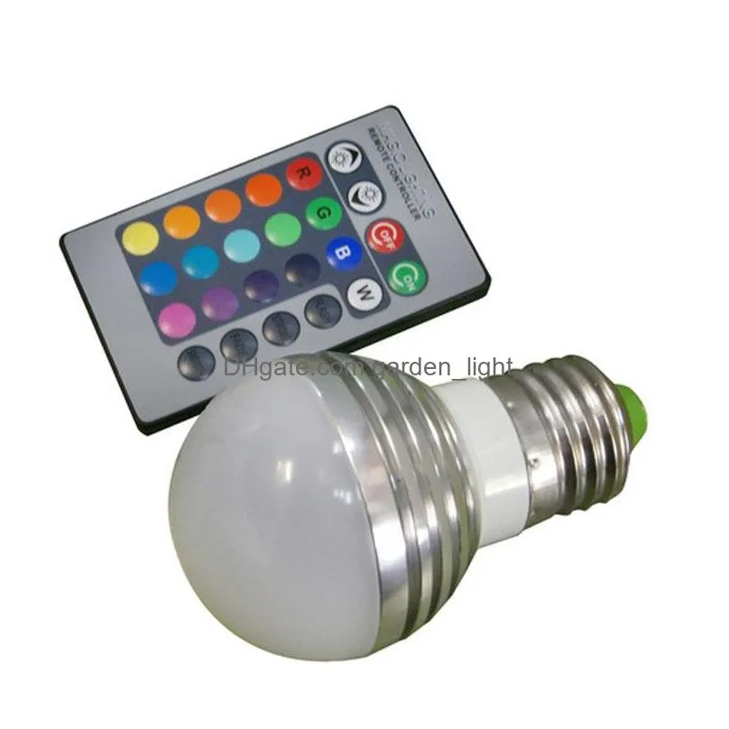DHgate.com:E27 E14 LED Bulbs, 16 Color Changing RGBW Spotlight with IR ...
