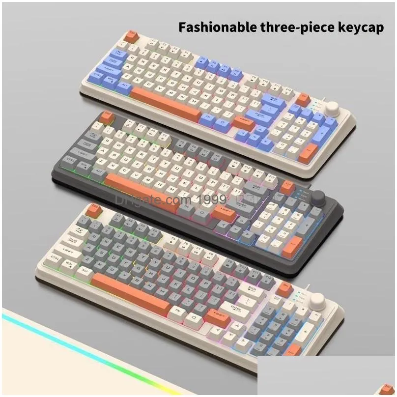 Razer K82 Wired USB Mechanical Gaming Keyboard with LED Color Block ...