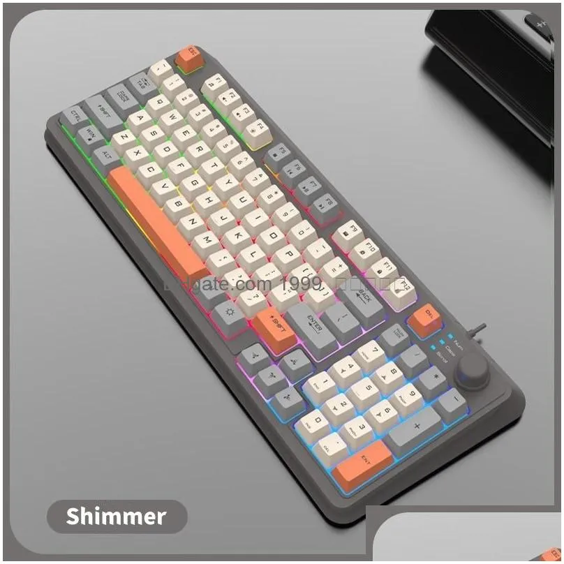 Razer K82 Wired USB Mechanical Gaming Keyboard with LED Color Block ...