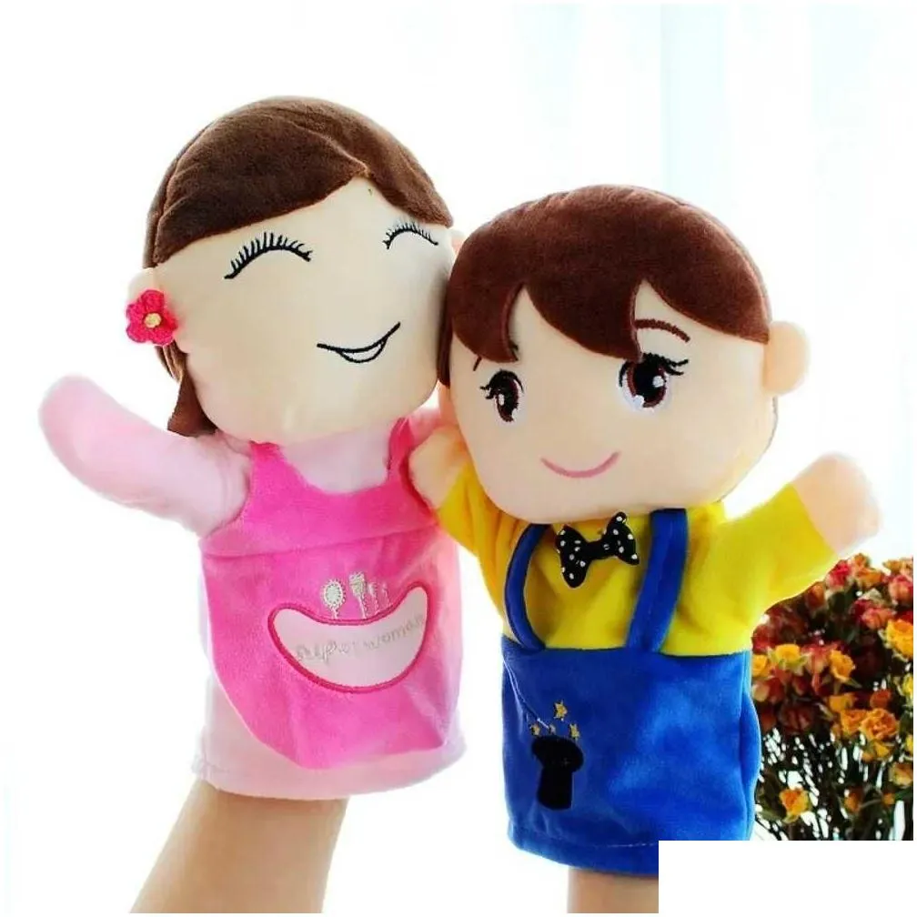 Plush Finger Cbeebies Hand Puppets For Family Fun Role Play Activity ...
