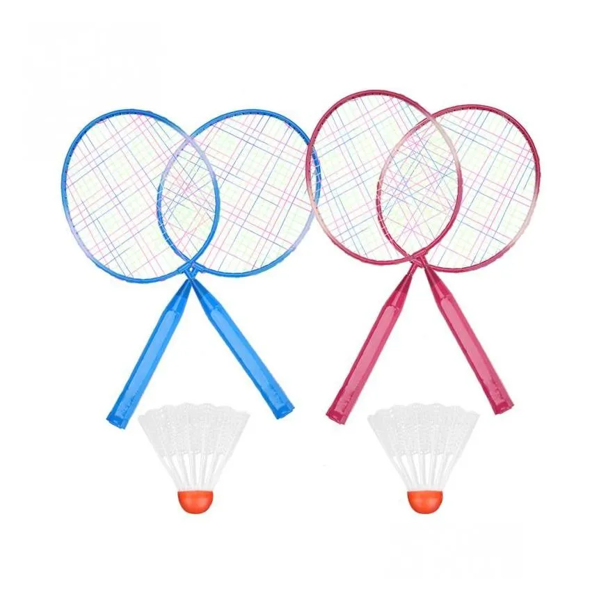 Lightweight Alloy Portable Badminton Racket For Kids' Training And ...
