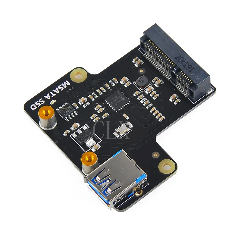 MSATA SSD Storage Expansion Board For Raspberry Pi 3B/3B+ USB 3.0 X850 ...