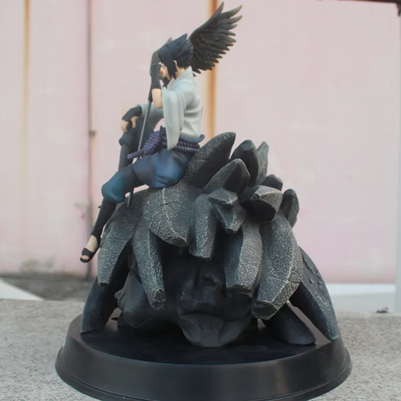 16 Sasuke Statue Naruto Hawk Uchiha Sasuke Action Figure GK Final ...