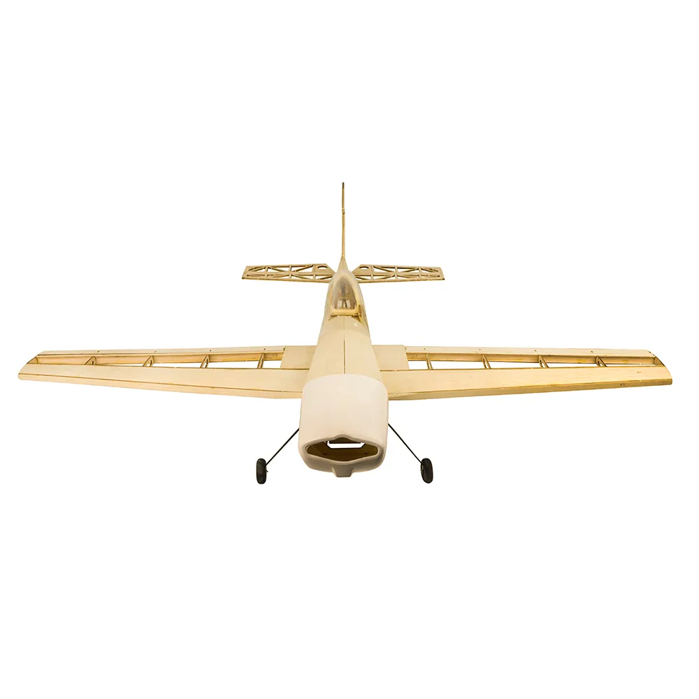 Balsa Wood RC Airplane Model Kit Gas/Electric Powered, 4 Channels ...