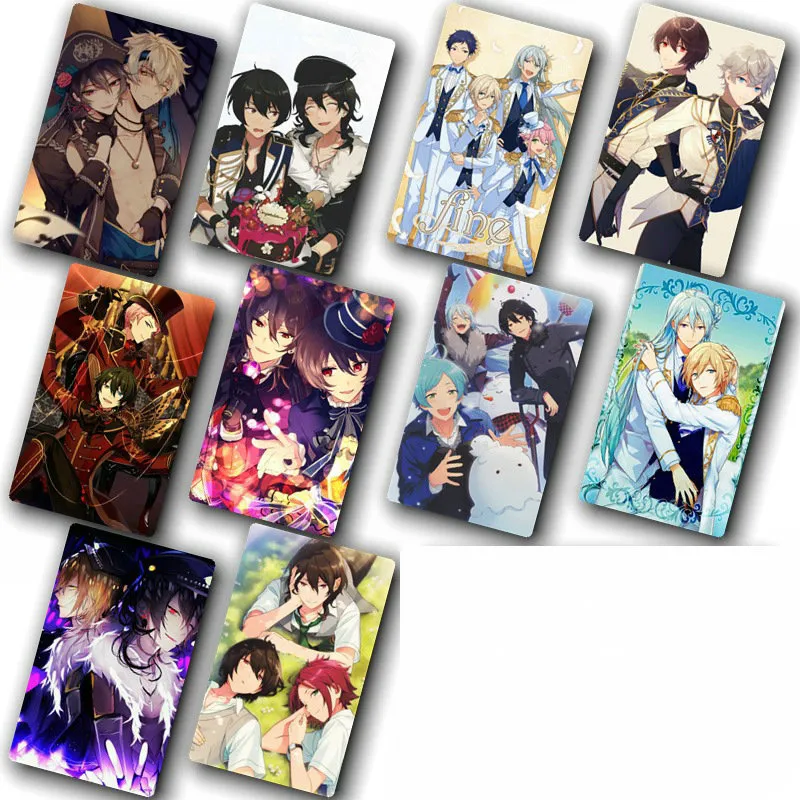 Waterproof Anime Card Sticker Pack For Kids Ensemble Stars Design ...