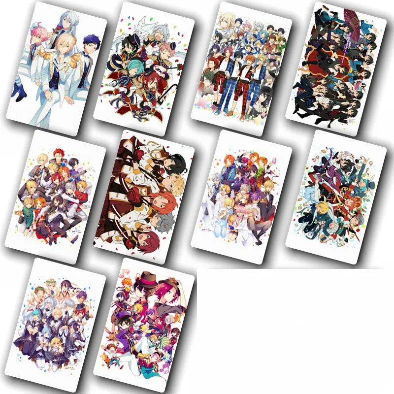 Waterproof Anime Card Sticker Pack For Kids Ensemble Stars Design ...