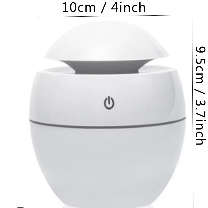 Wood Grain Essential Oil Diffuser Ultrasonic Aromatherapy Bamboo Color ...