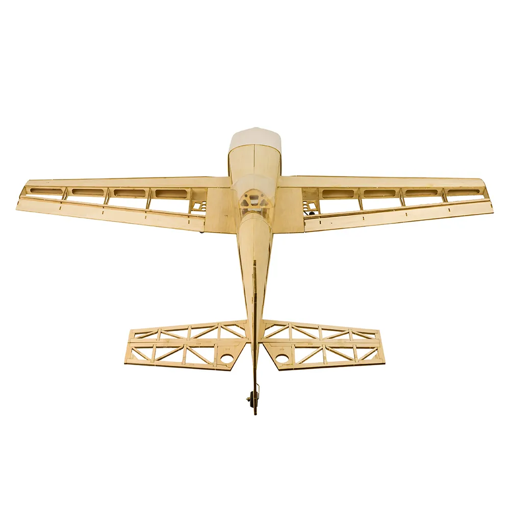 Balsa Wood RC Airplane Model Kit Gas/Electric Powered, 4 Channels ...