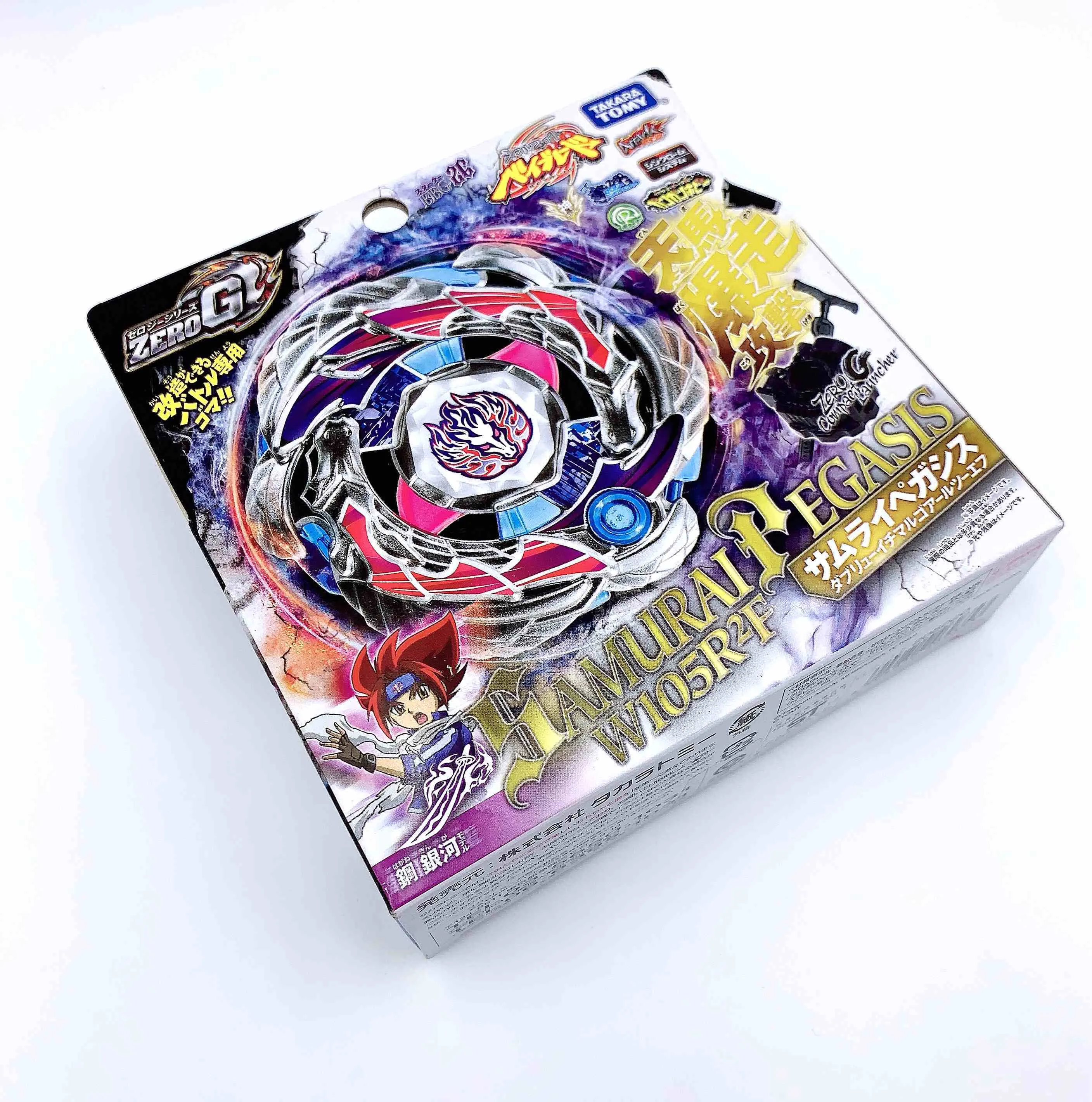 Takara Tomy Beyblade Samurai Pegasis W105R2F BBG 26 With Compact ...