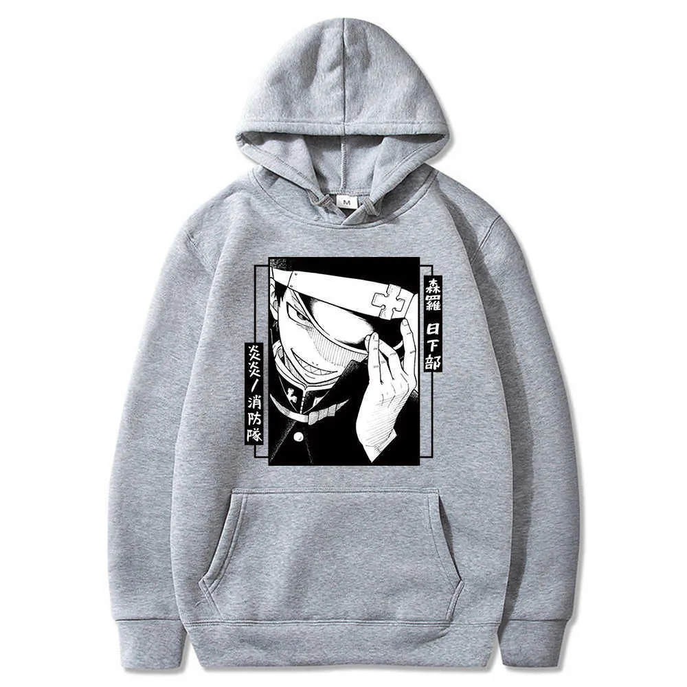 2021 Anime Fire Force Hoodie Shinra Kusakabe Akitaru Obi Capianas ...