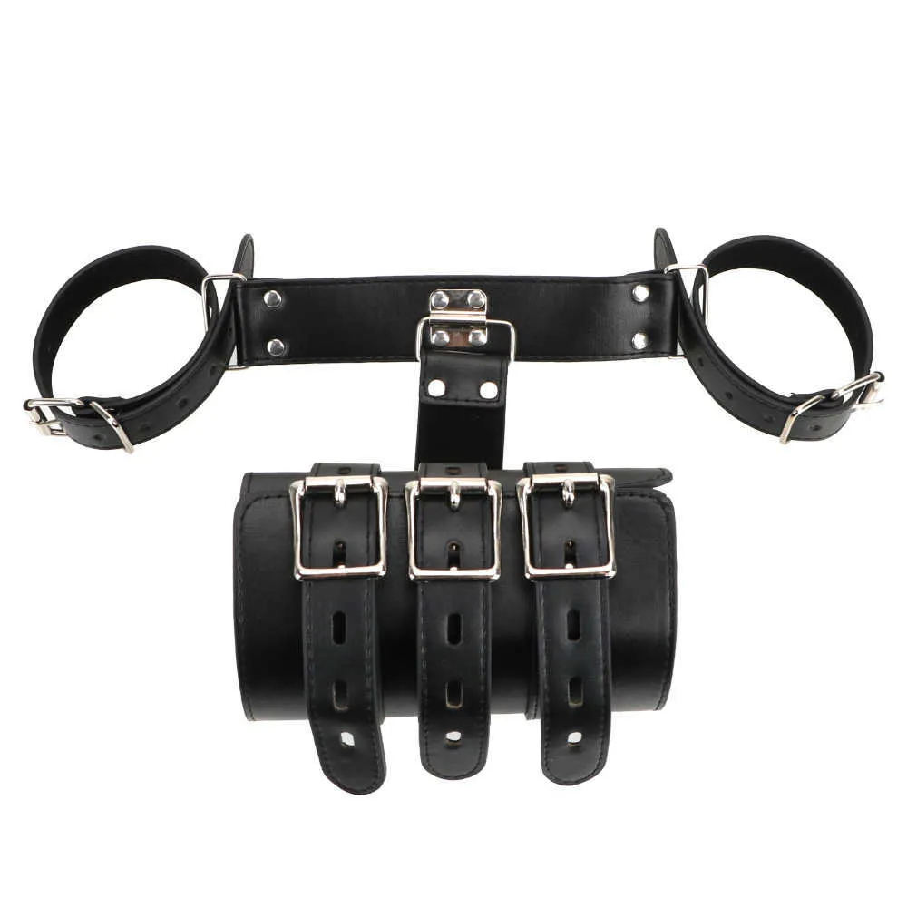 OLO Arms Behind Back Binder Bondage Adjustable PU Leather Wrist ...