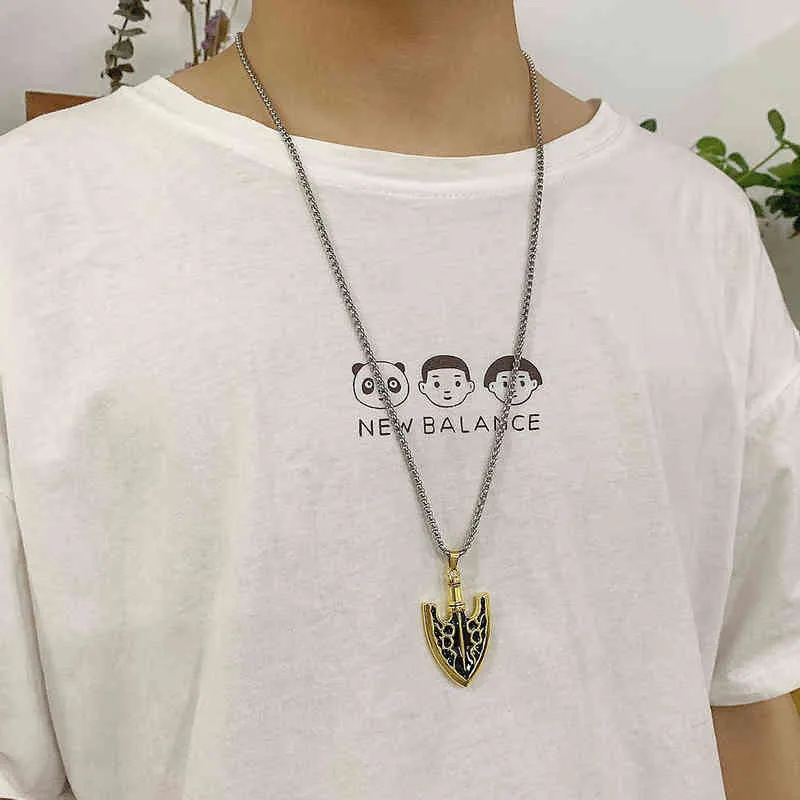 Anime Necklace Arrow Pendant: Metal Chain Choker,... From Catherine010 ...