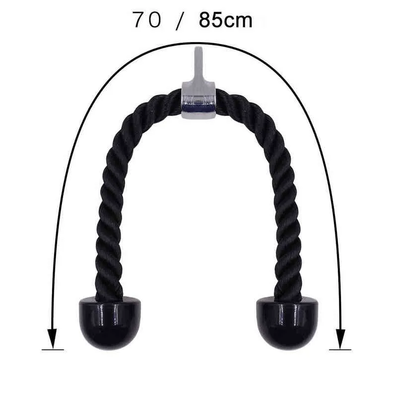 Gym Triceps Rope Pull Down Cable Tricep Pulldown Workout Shoulder ...