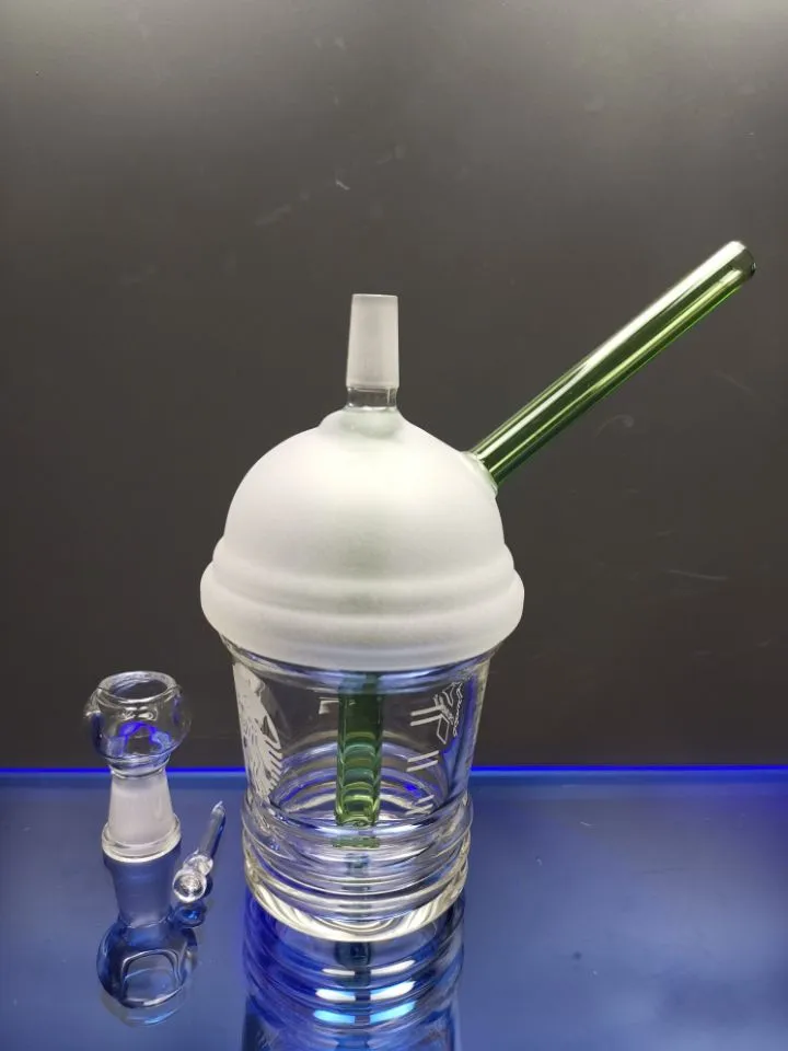 Summer Style Drink Cup Hookahs Water Bong Pipe Glass Oil Rigs Herb ...