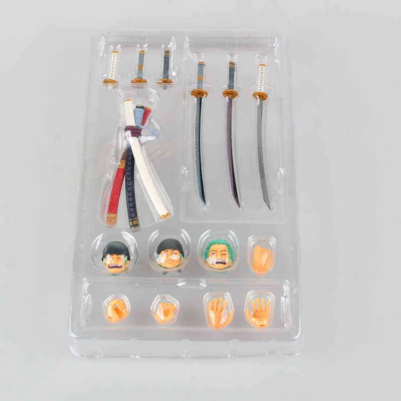 Anime Joints Movable Roronoa Zoro Action Figure Heroes DIY Assemble ...