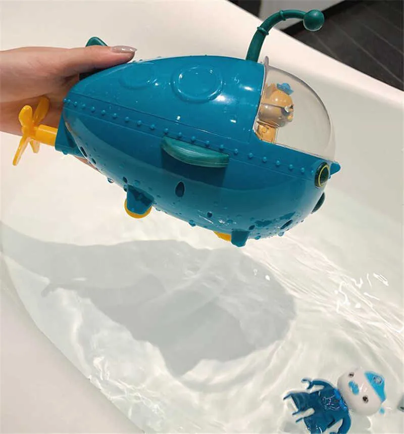 Octonauts Submarine Toy Lantern Fish Boat Figure Model Doll Childrens ...