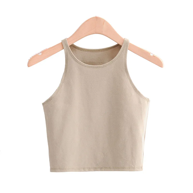 DHgate.com:Summer Sexy Women's Streetwear Crop Top Elastic Cotton ...