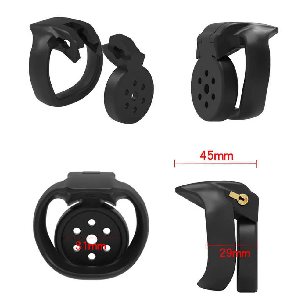 Super Small Cock Cage 3d Printed Cobra Mamba Htv4 Penis Ring Male