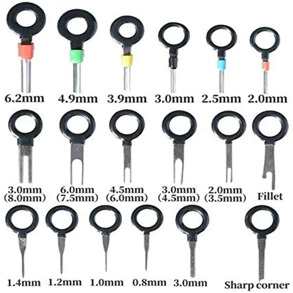 Terminal Ejector Kit: Wire Connector Pin Extractor, Auto Terminals ...