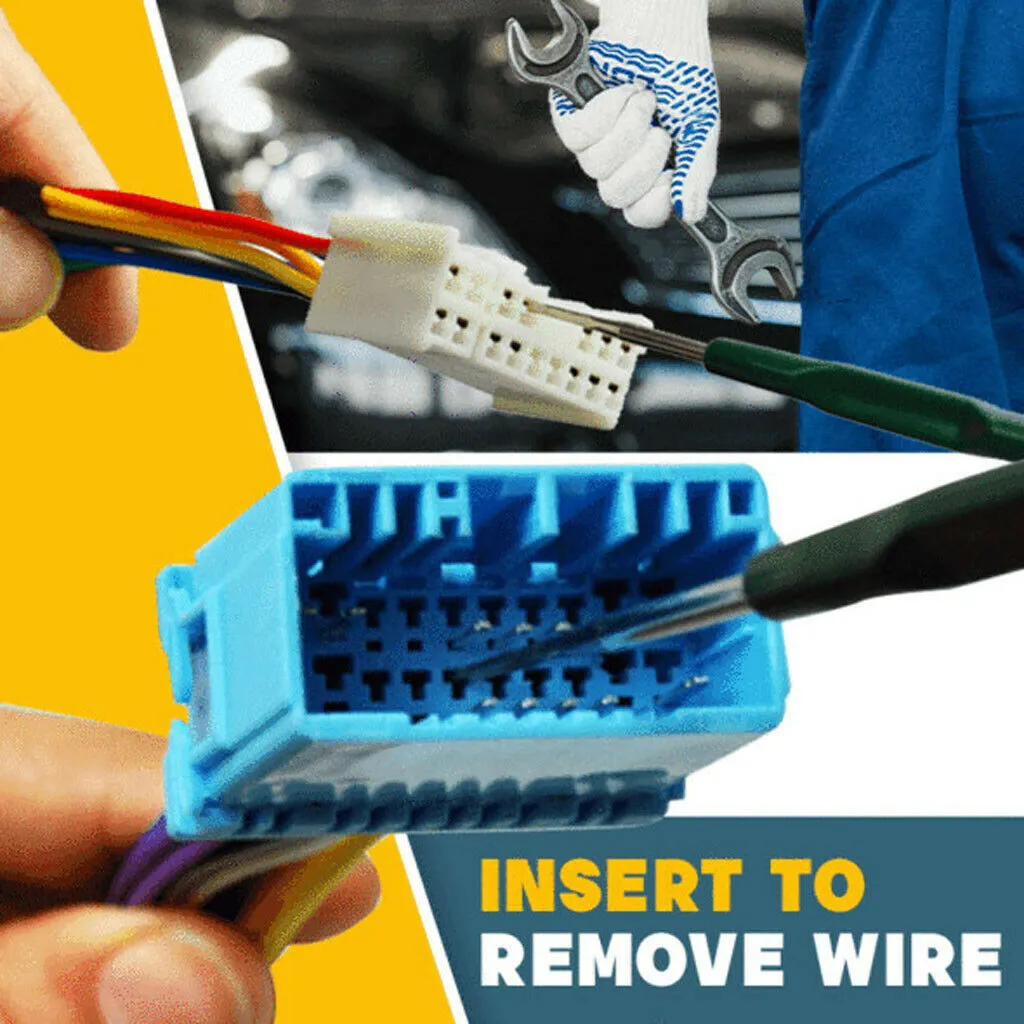 Terminal Ejector Kit: Wire Connector Pin Extractor, Auto Terminals ...