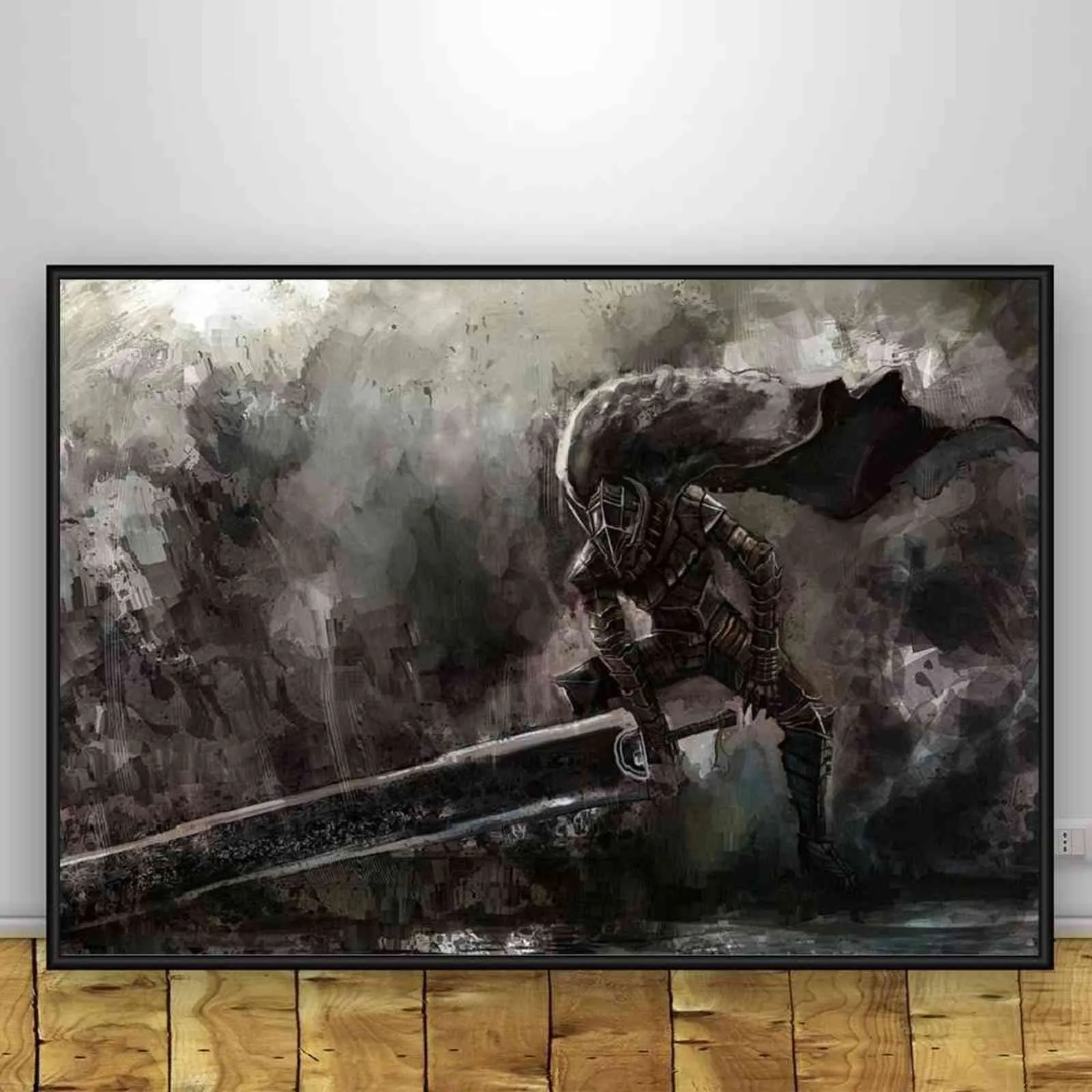Berserk Poster Japan Anime Art Silk Posters Wall Decor Prints Quadro ...