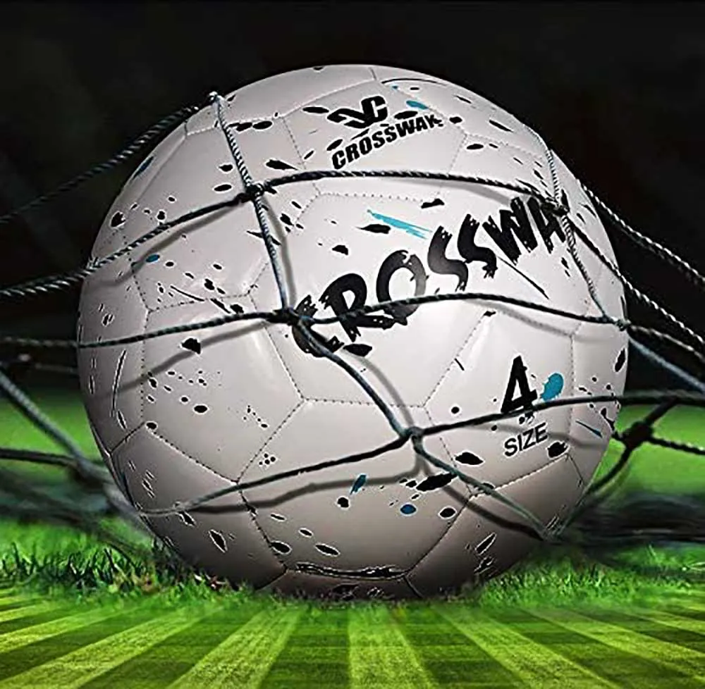 Crossway Sports Soccer Ball Size 4 And Sizes 5 W/ Pump & Carry Bag ...