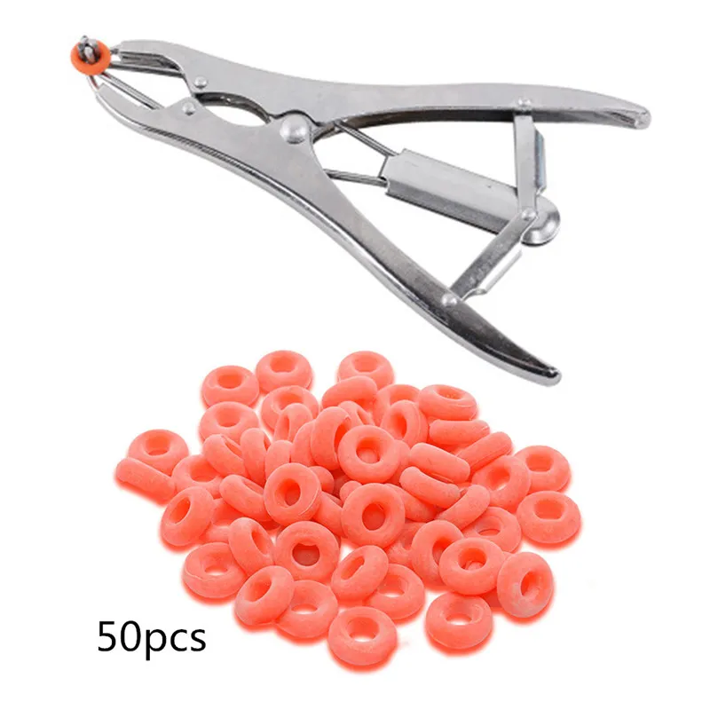 Brand: AnimalPro Type: Castration & Tail Docking Kit Specs: Pigs/Sheep, Rubber Rings, Pliers ...