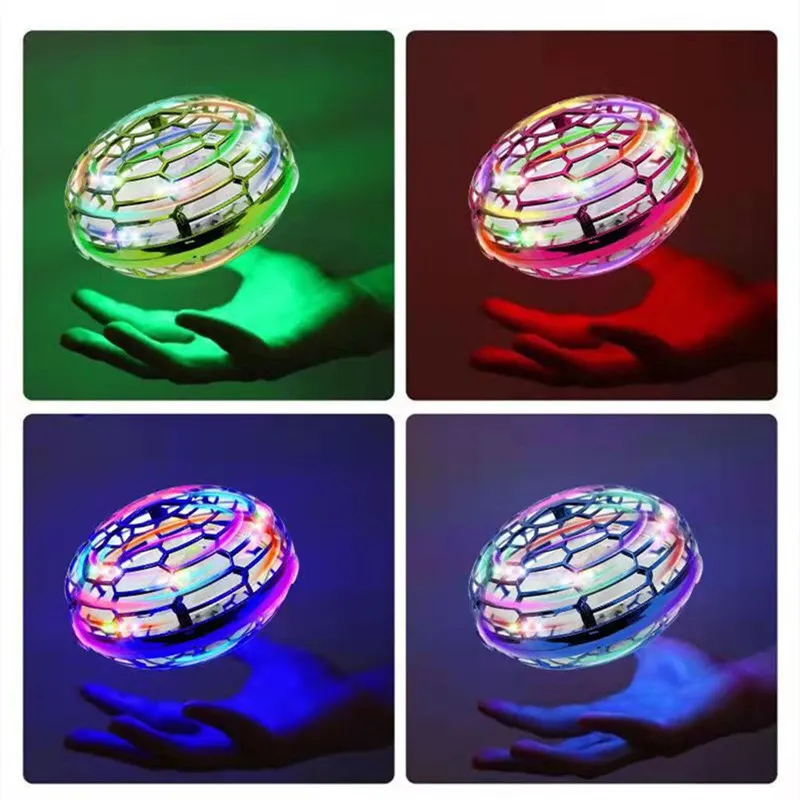 Flynova Magic Flying Ball Luminous Gyro Boomerang Spinner Toy Sensory ...