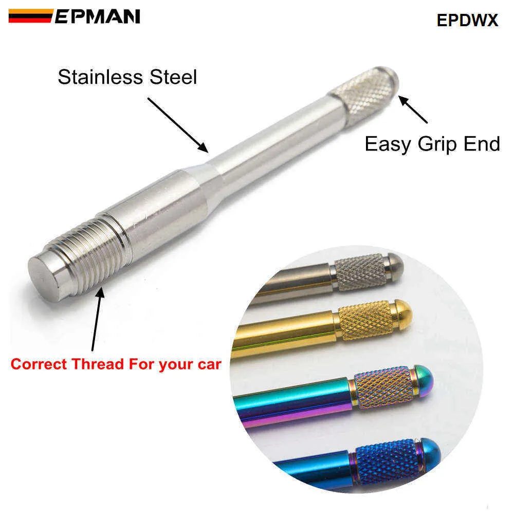 EPMAN Steel Threaded Dowel Pin With Head For Wheel Stud Alignment Long ...
