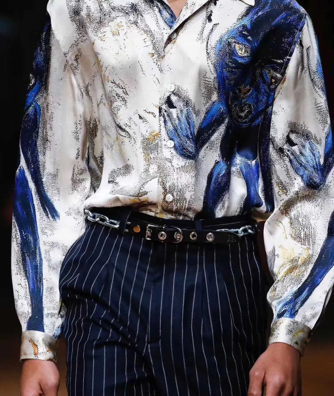 Original ERD Melancholy Rich Second Generation 19fw Don Van V Silk Smurf Male And Female Artist ...