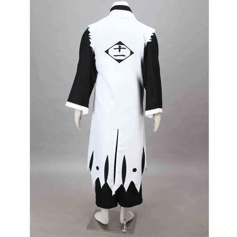 Cosplay Bleach Anime Clothing: Captain's Uniform Kimono Set Halloween ...