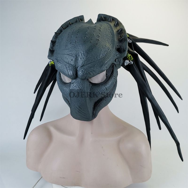 Party Masks Alien Vs. Predator Cosplay Predator Full Full Full Mask ...