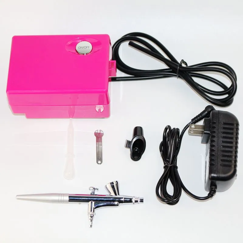 Mini Airbrush Tattoo Pump Set For Beauty, Painting, Coloring And Art ...