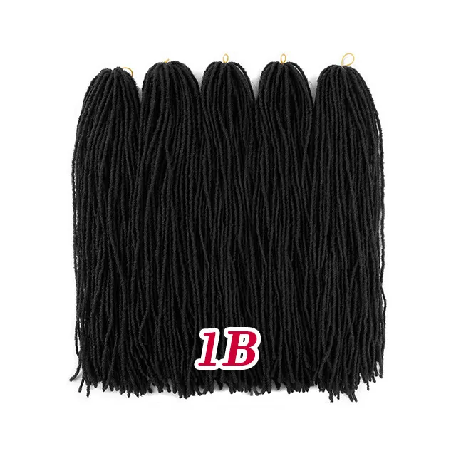 Crochet Faux Dreadlocks - Lightweight Synthetic Dreadlock Hair ...