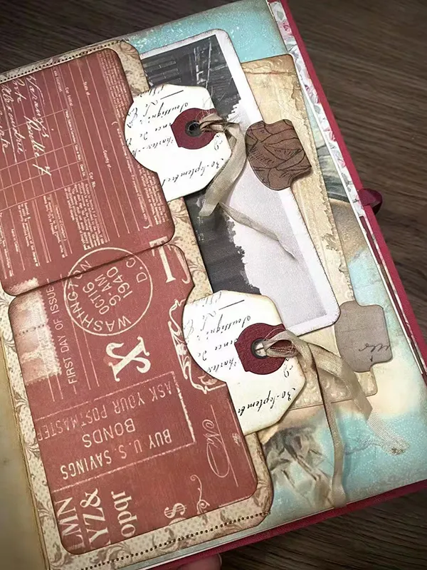 Whale Tale Tab Thinlits Perfect Cutting Dies For Junk Journals ...