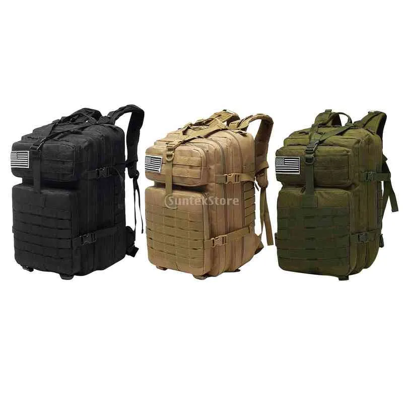 50L Large Capacity Men Army Military Tactical Backpack Softback Outdoor ...