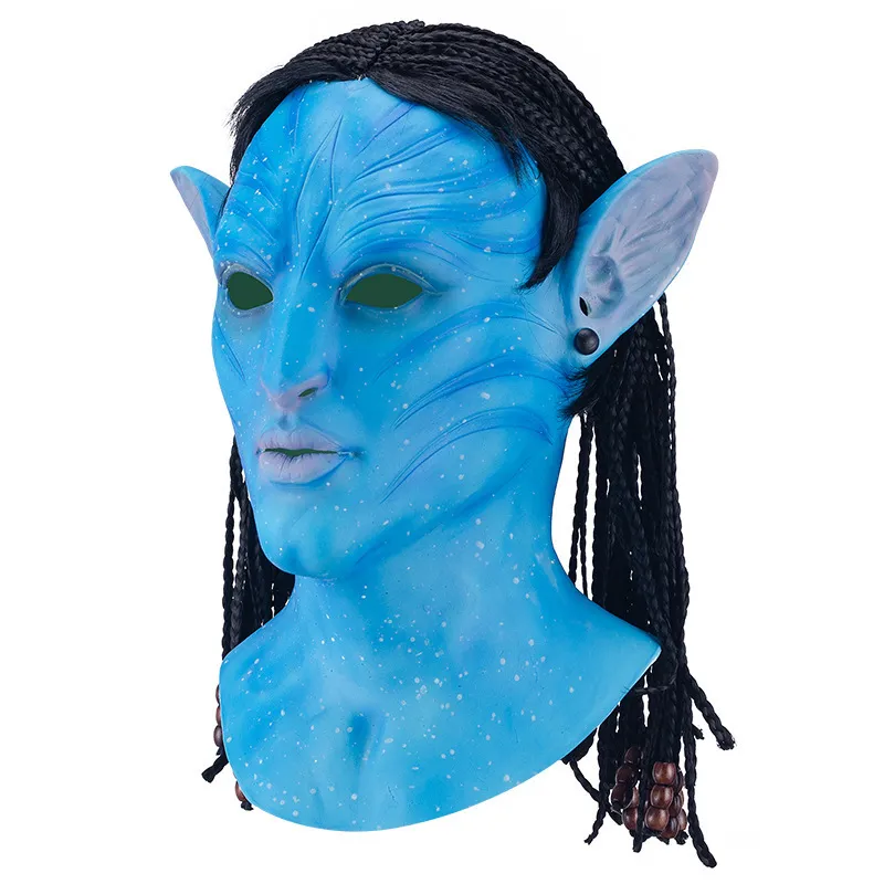 Premium Avatar Latex Dreamwear Full Face Mask For Halloween Party ...