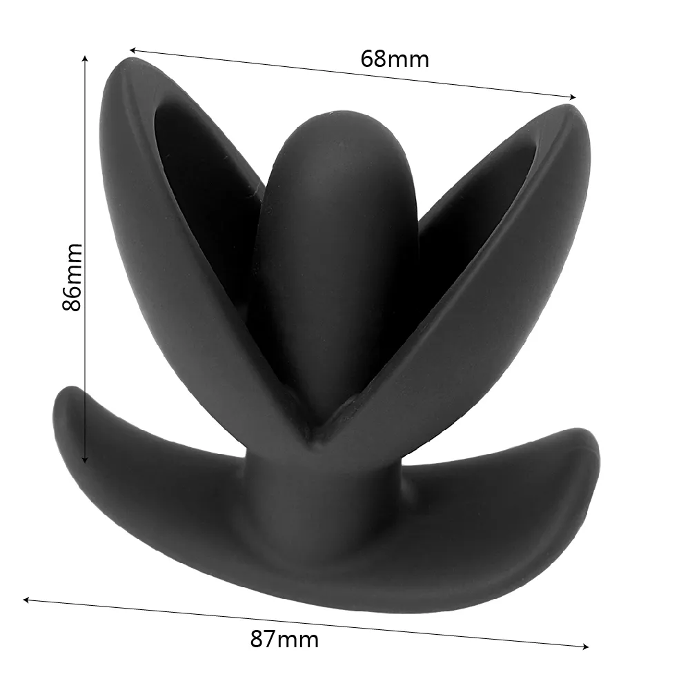 Rechargeable Anal Plug Vibrator - Silicone Butt Plug Expander, Prostate ...