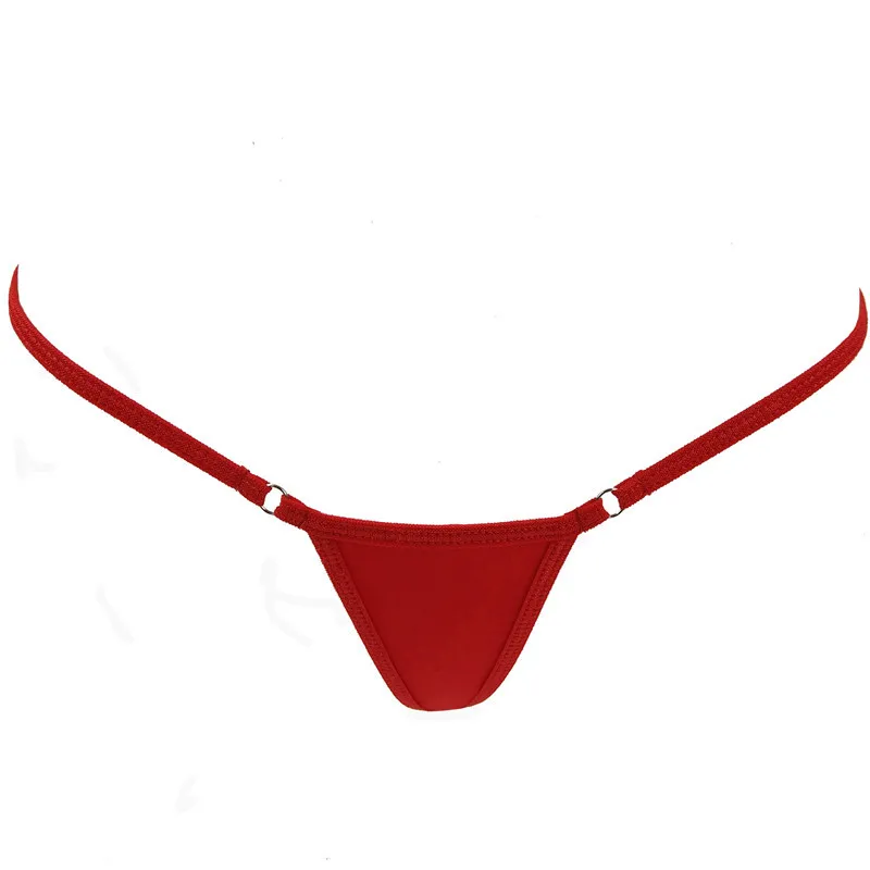 NEW Hot Sexy Women Y Back Strings Low Waist Mini Micro Bikini G Strings ...