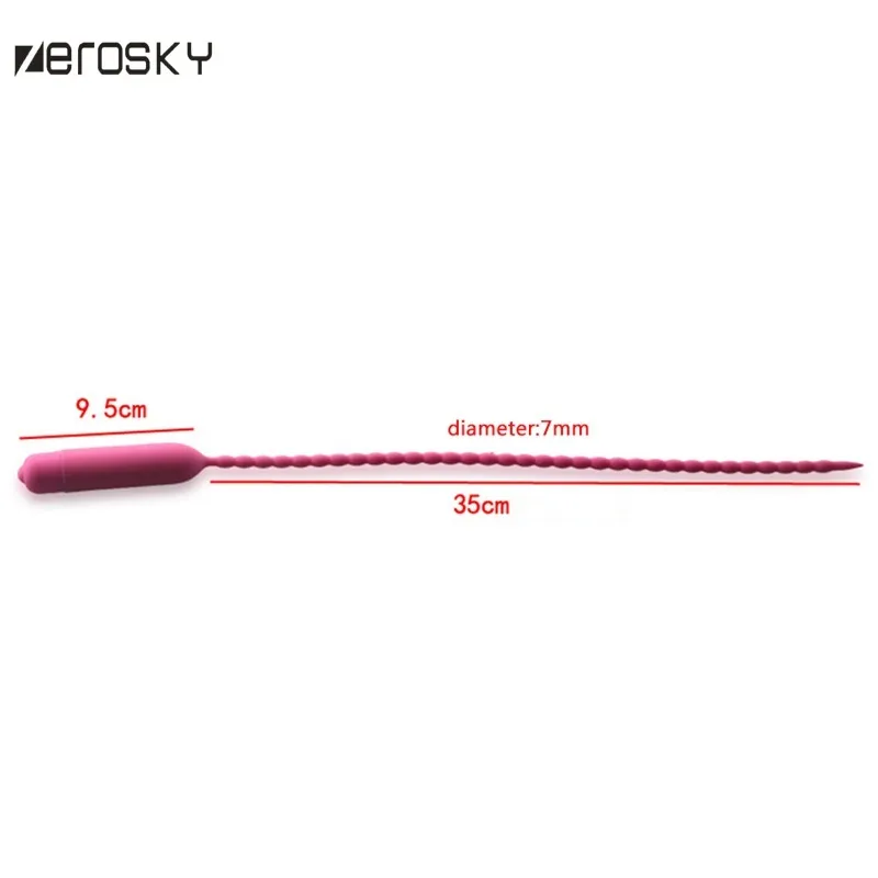 Urethrale Vibrator Catheter Penis Plug Seksspeelgoed Voor Mannen ...