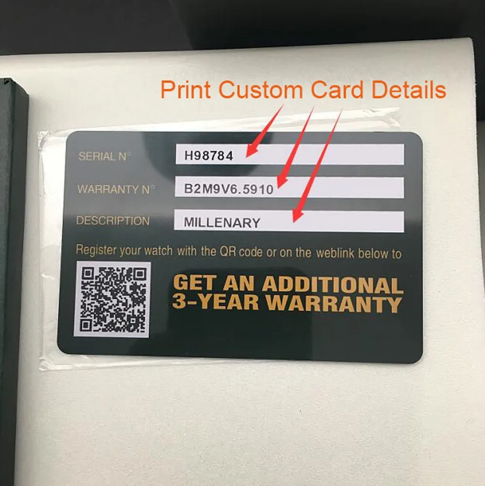 Custom Serial Number Watch Box For AP Boxes Green Woody Design, Secure ...