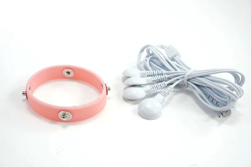 For Choose Dia 50mm Electric Shock Silicone Penis Cock Ring Delay ...