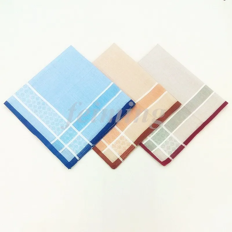 Classic Men's Cotton Handkerchiefs - Soft 40x40cm Old Style Hankies, Vintage Feel, Durable ...